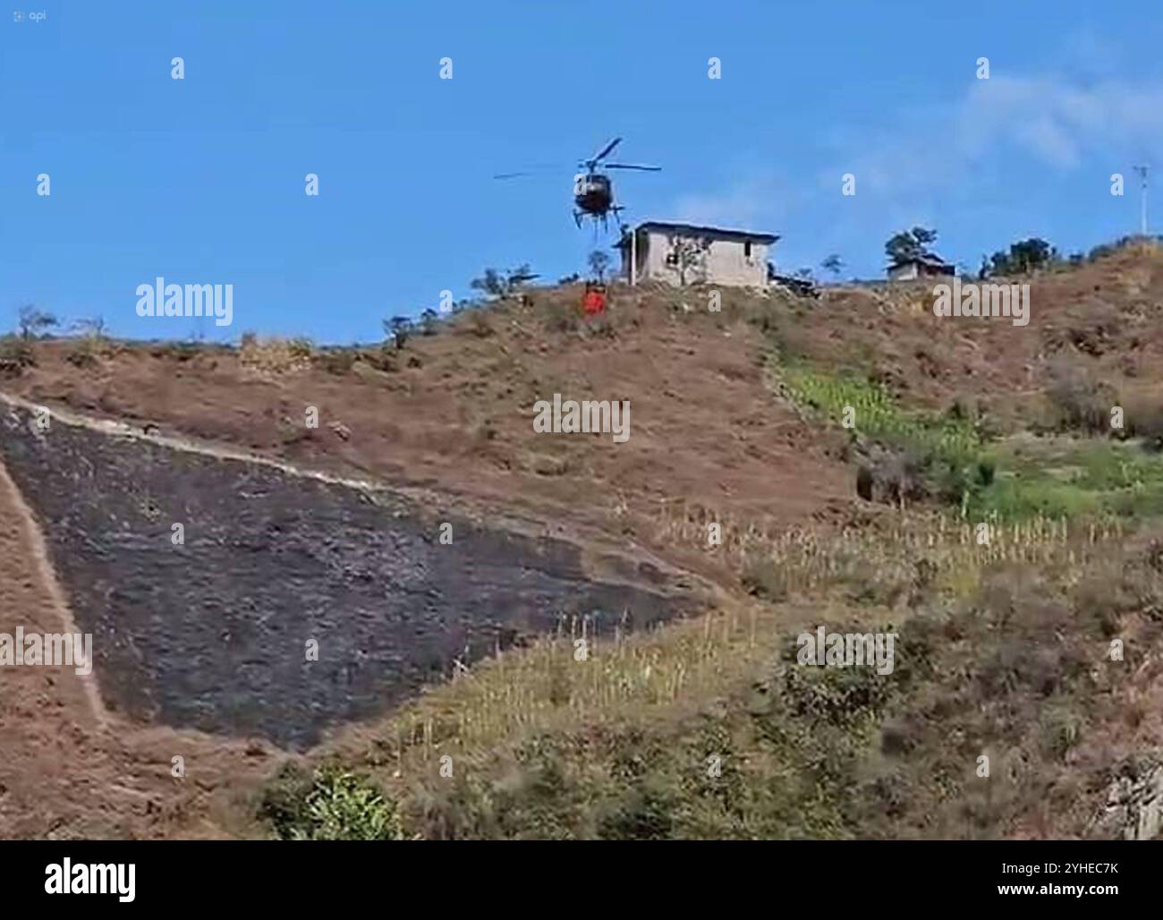 CUENCA CHAUCHA FOREST FIRE Cuenca,Ecuador November 11, 2024 A fire that ...