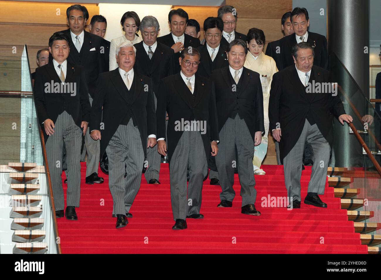 Tokyo, Japan. 11th Nov, 2024. Leader of Japan's Liberal Democratic ...
