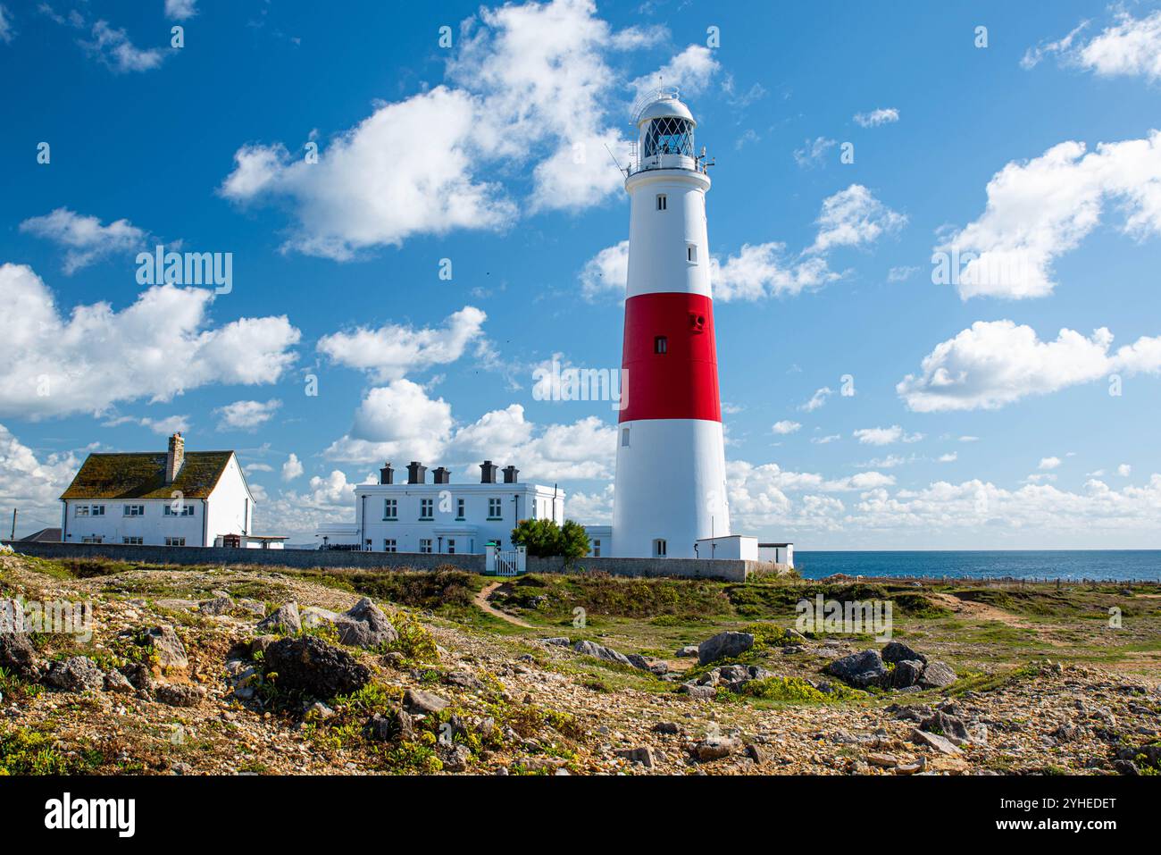 Portland Bill Lighthouse, Weymouth, Dorset, England, UK Stock Photo - Alamy