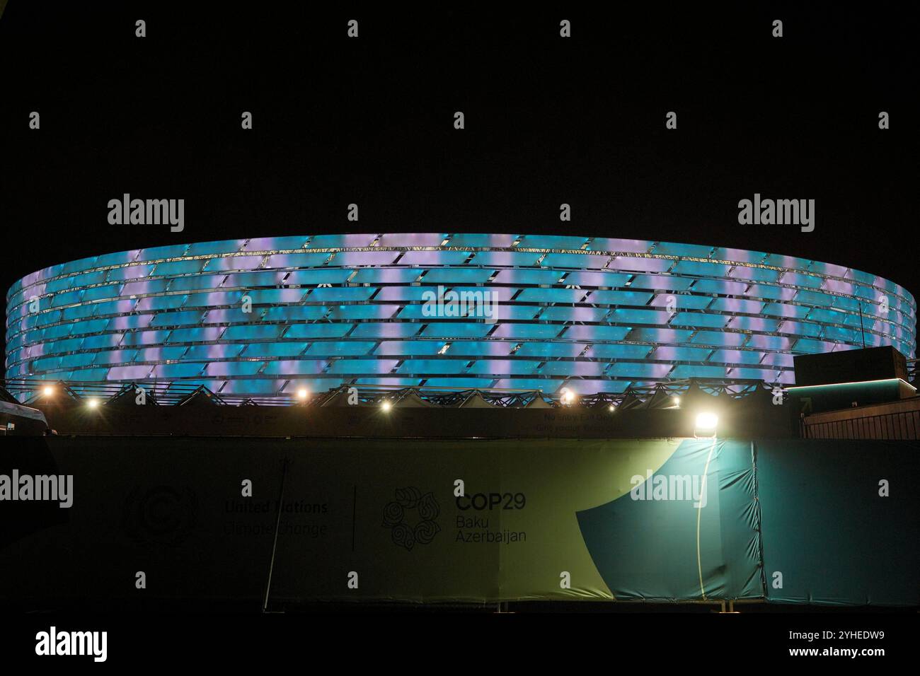 The Baku Olympic Stadium, the venue for the the COP29 U.N. Climate ...
