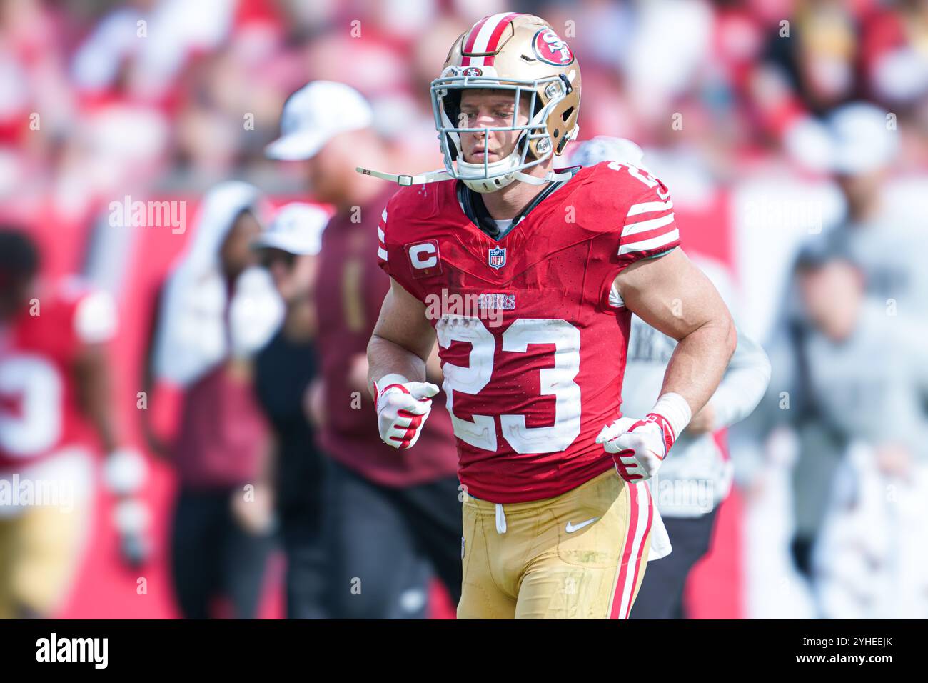Christian mccaffrey hi-res stock photography and images - Alamy