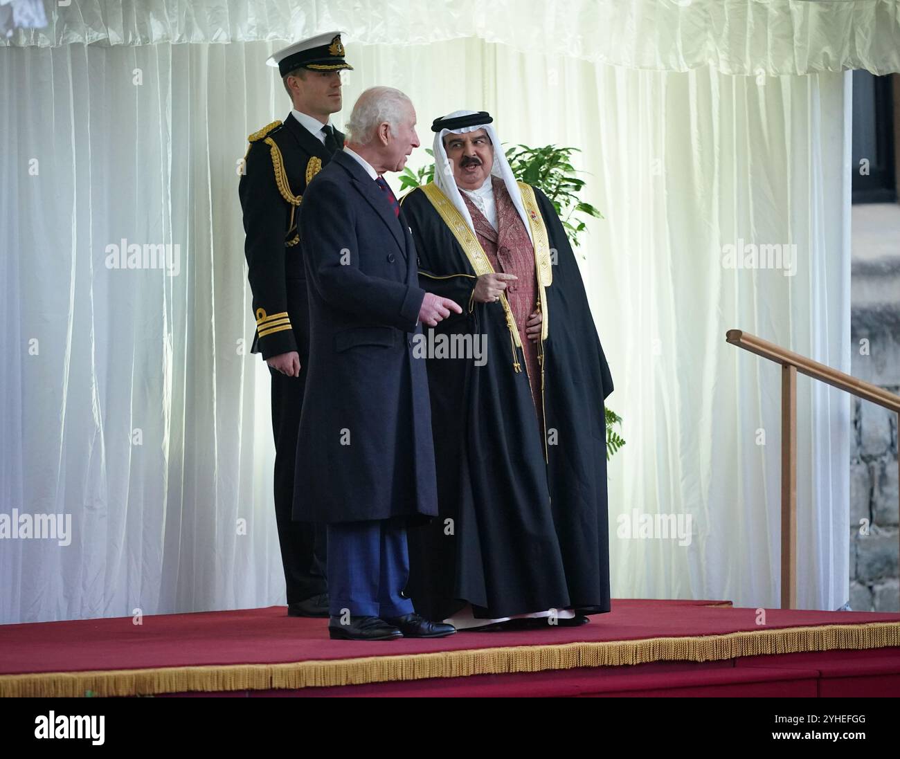 King Hamad Bin Isa Al Khalifa, King of the Kingdom of Bahrain and King ...