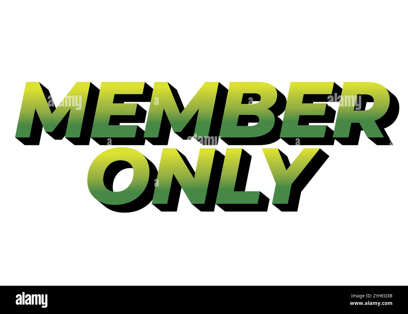 Member only. Text effect design for social media or marketing ads Stock ...