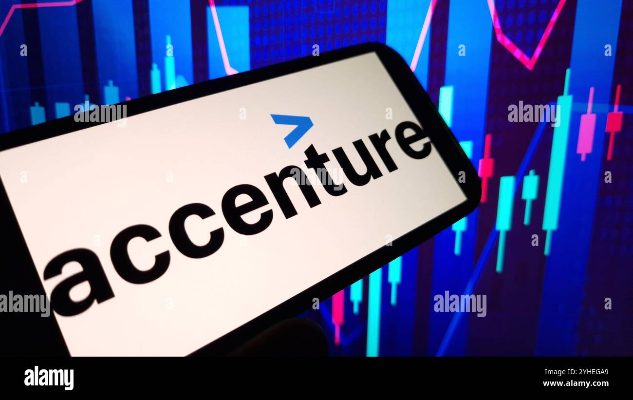 Logo of accenture company hi-res stock photography and images - Alamy