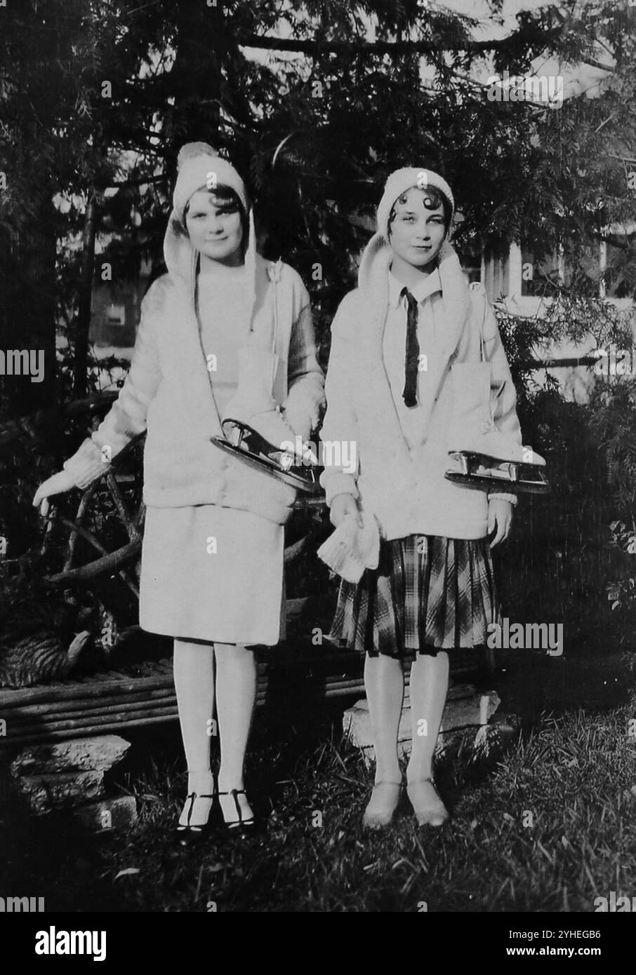 There go skating Black and White Stock Photos & Images - Alamy