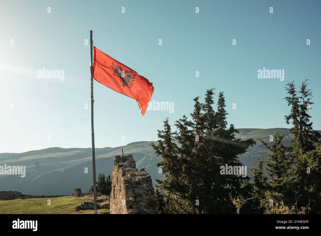 Kanina Castle In Vlore Albania. Biggest military structure of ottoman ...