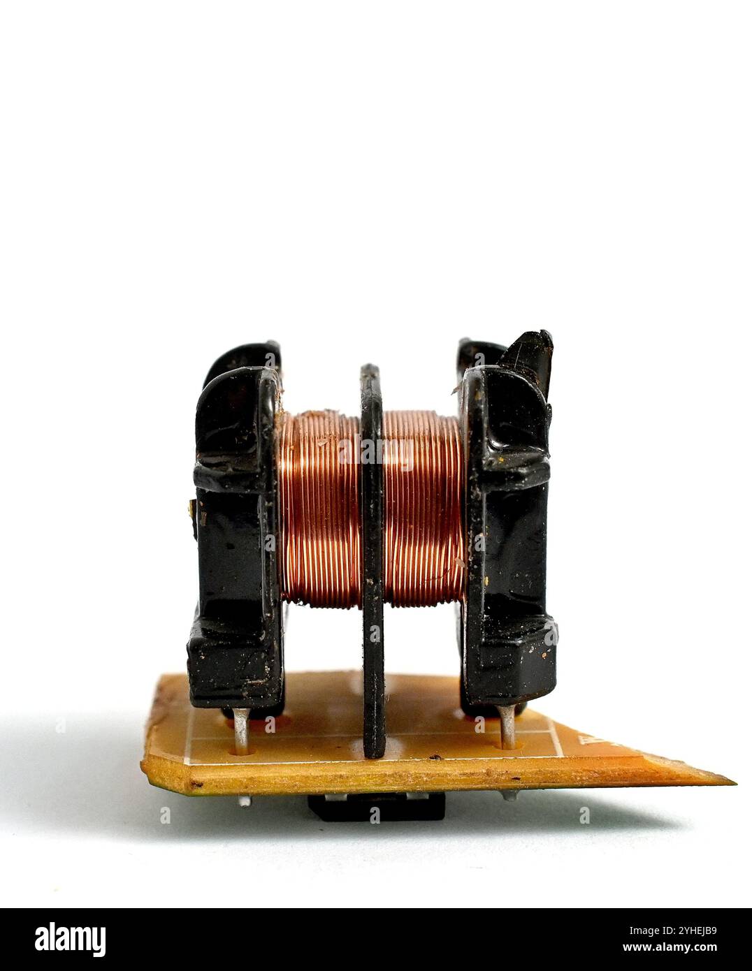 small transformer, part of a vintage device, technology concept Stock ...