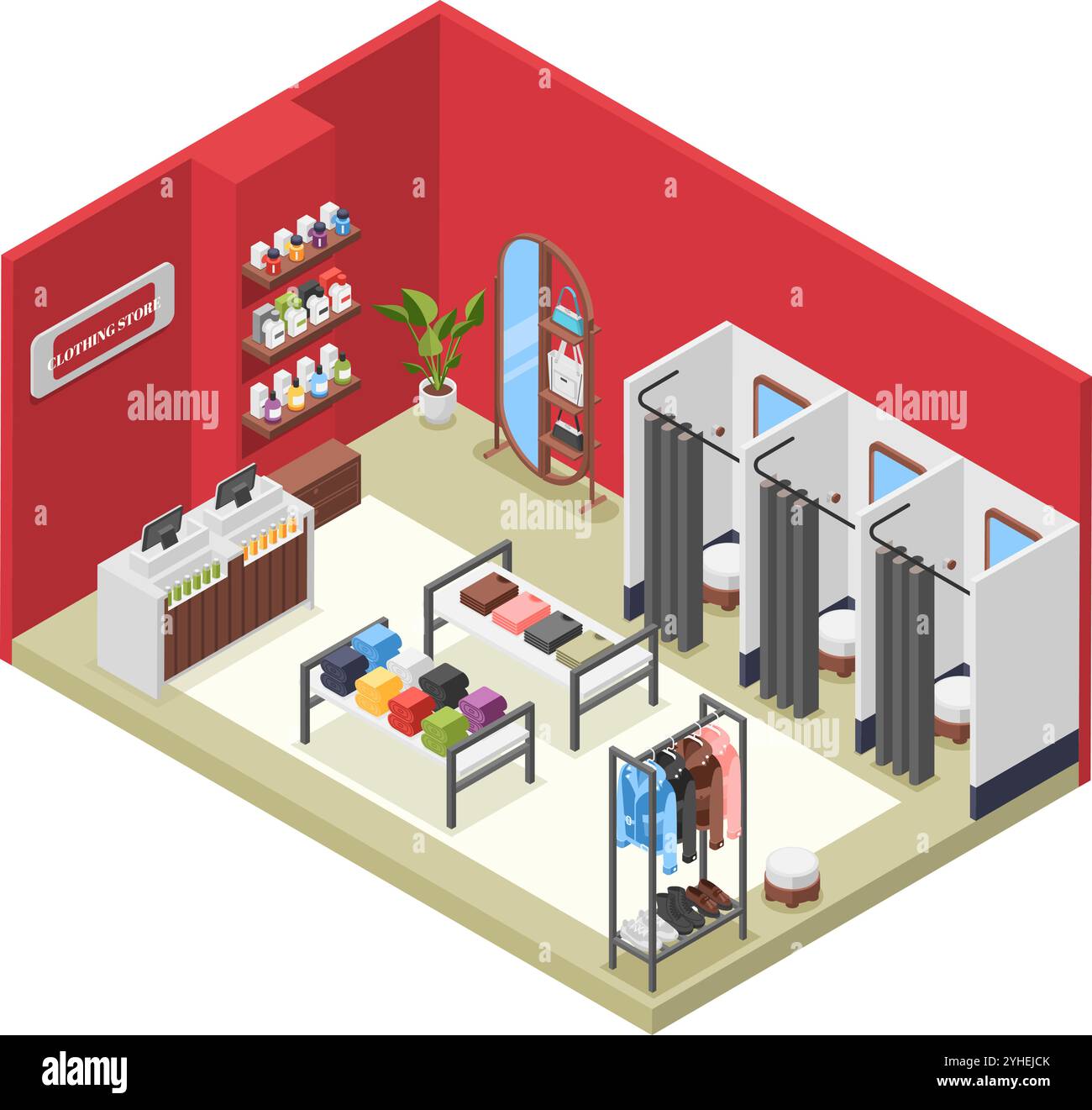 Store room restaurant Stock Vector Images - Alamy