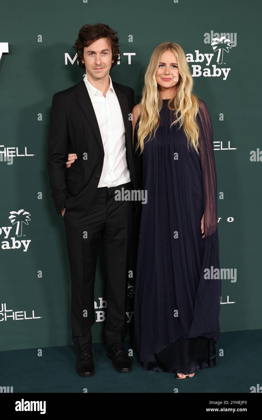 Los Angeles, USA. 10th Nov, 2024. Tyson Mason and Justine Lupe attends ...