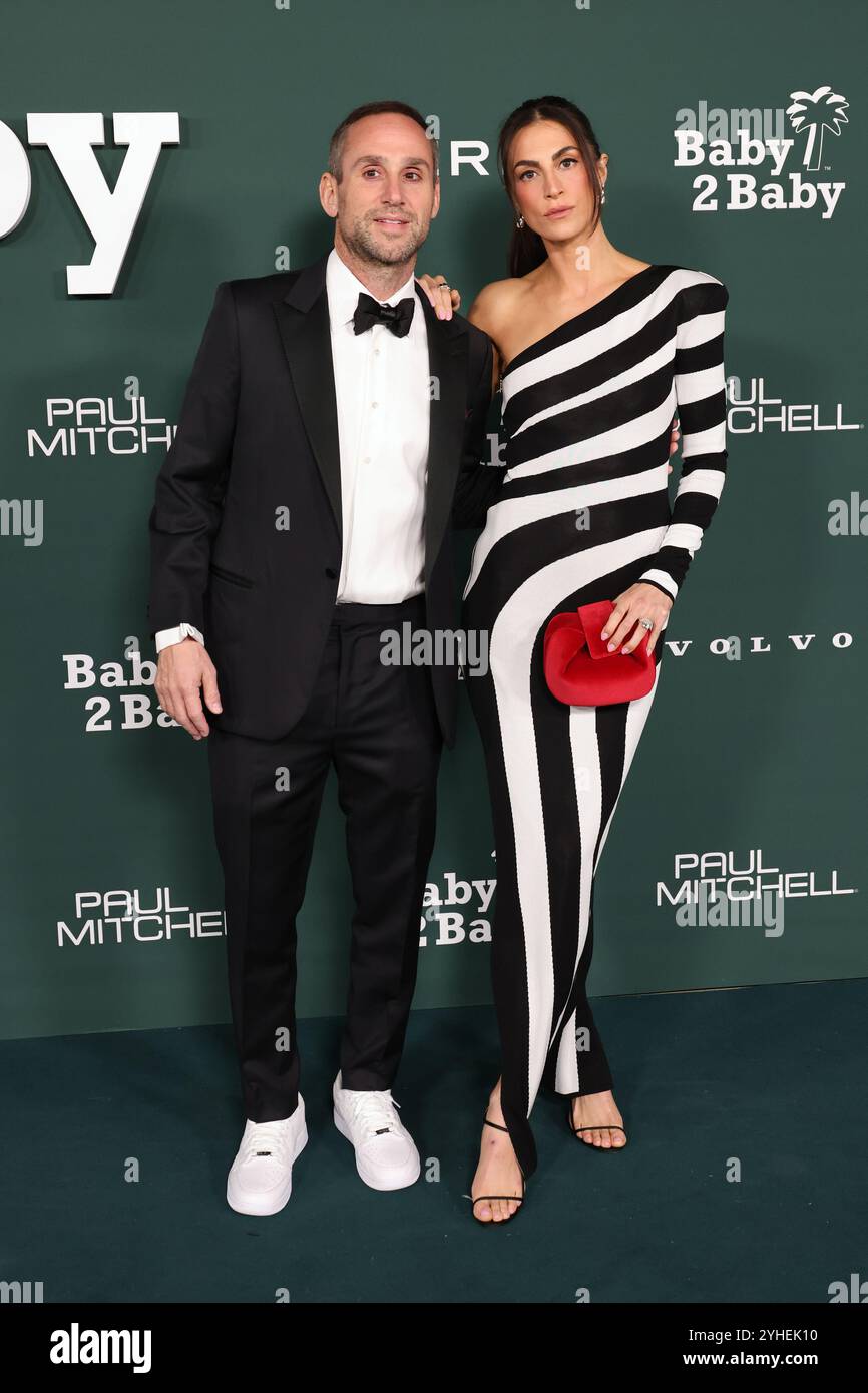 Los Angeles, USA. 10th Nov, 2024. Michael Rubin and Camille Fishel ...