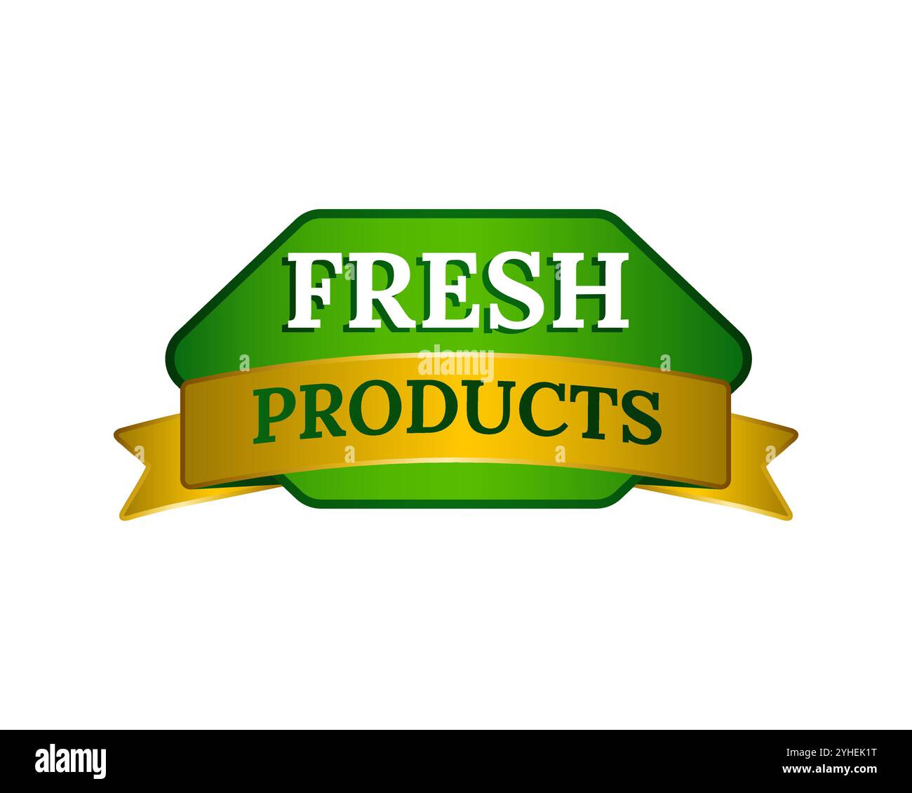 Organic food label for fresh, safe, and eco friendly items Stock Vector ...