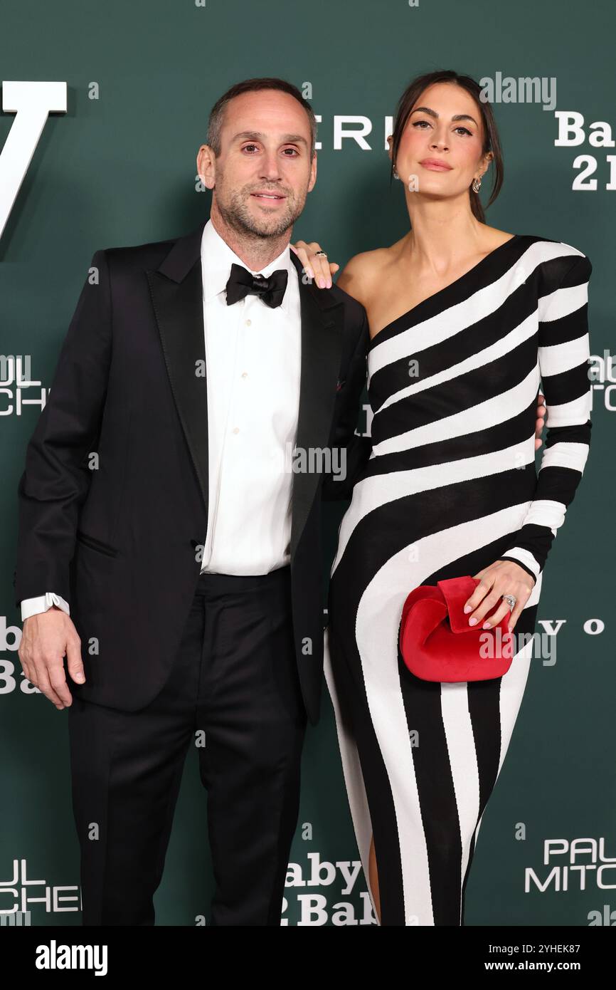 Los Angeles, USA. 10th Nov, 2024. Michael Rubin and Camille Fishel ...