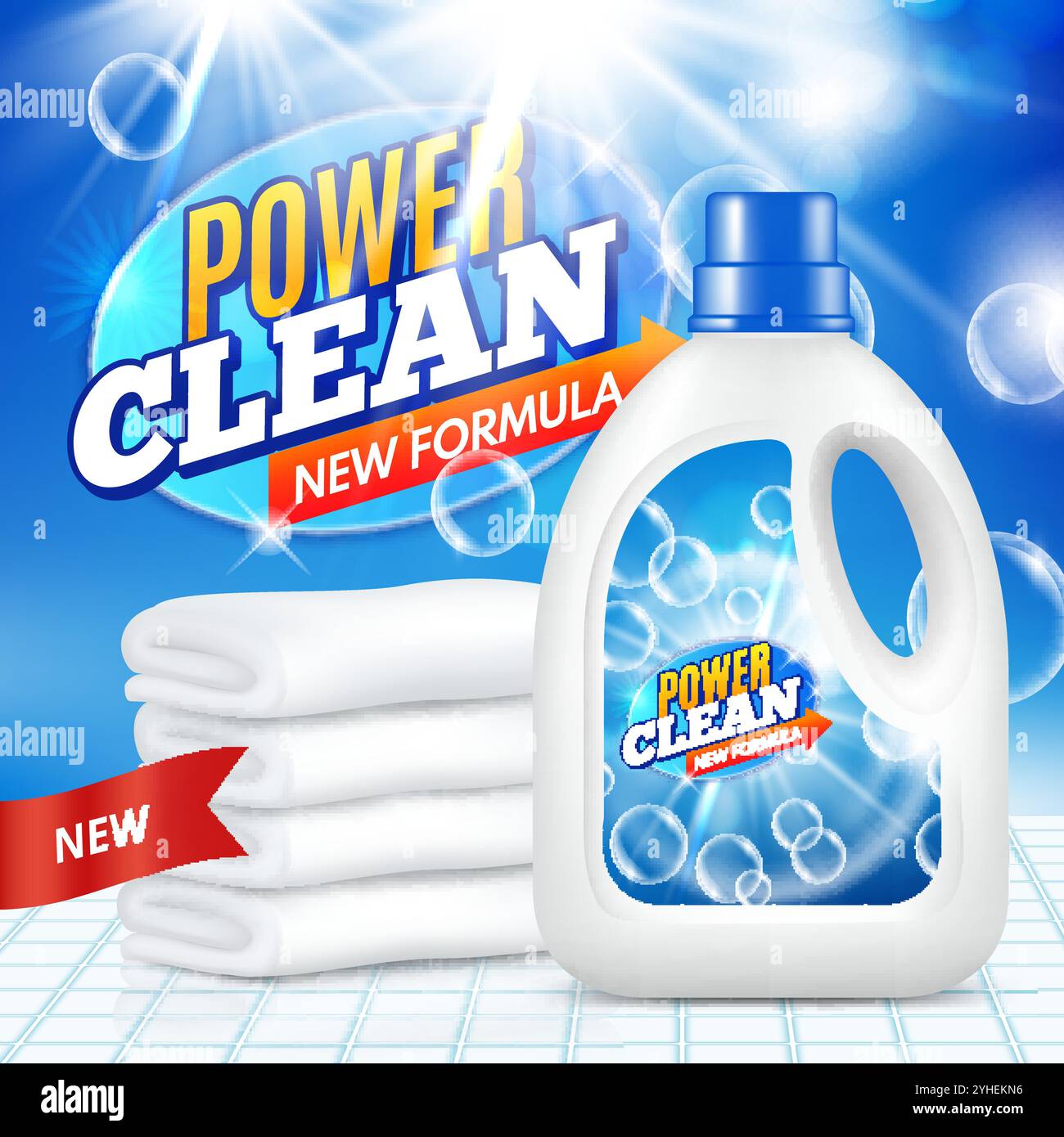 Washing powder advertising hi-res stock photography and images - Alamy