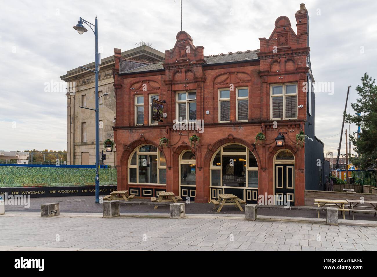 The Woodman pub in Curzon Street, Digbeth, Birmingham which has ...