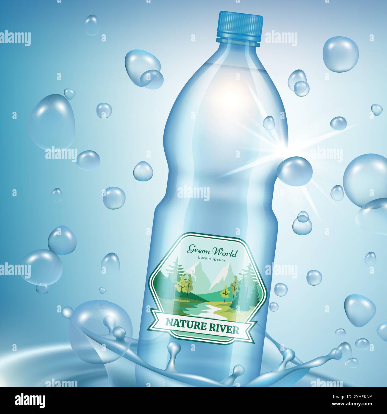 Mineral water advertisement hi-res stock photography and images - Alamy