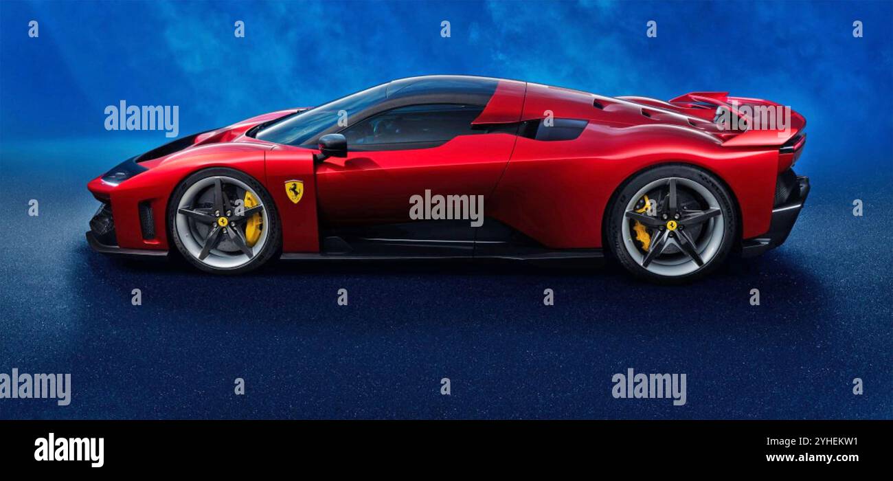 FERRARI F80 sports car. Photo: Ferrari Stock Photo - Alamy