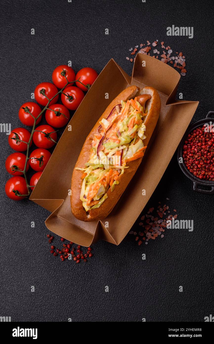Carrots and onions in a bun with salt hi-res stock photography and ...