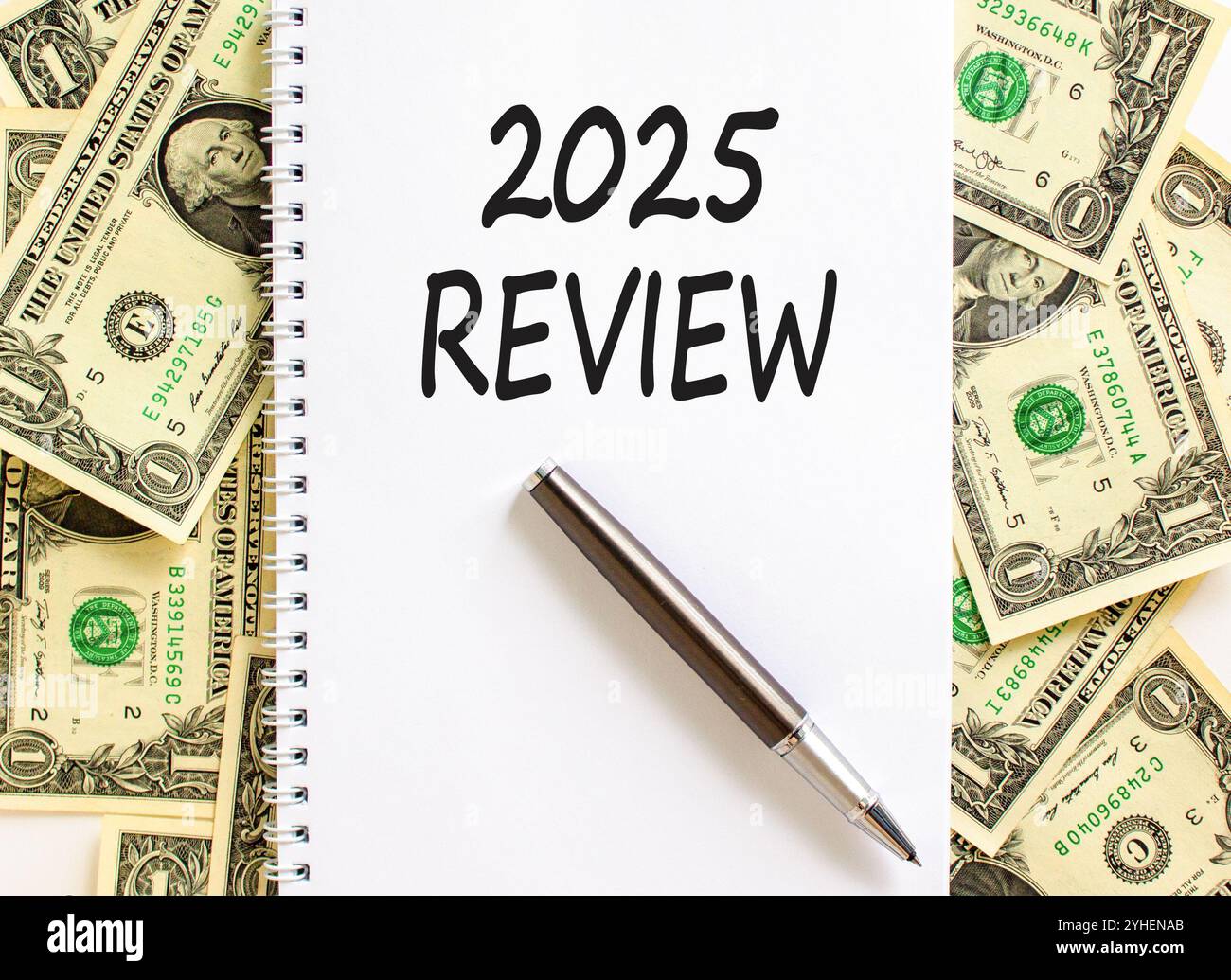 Planning 2025 review new year symbol. Concept words 2025 Review on ...