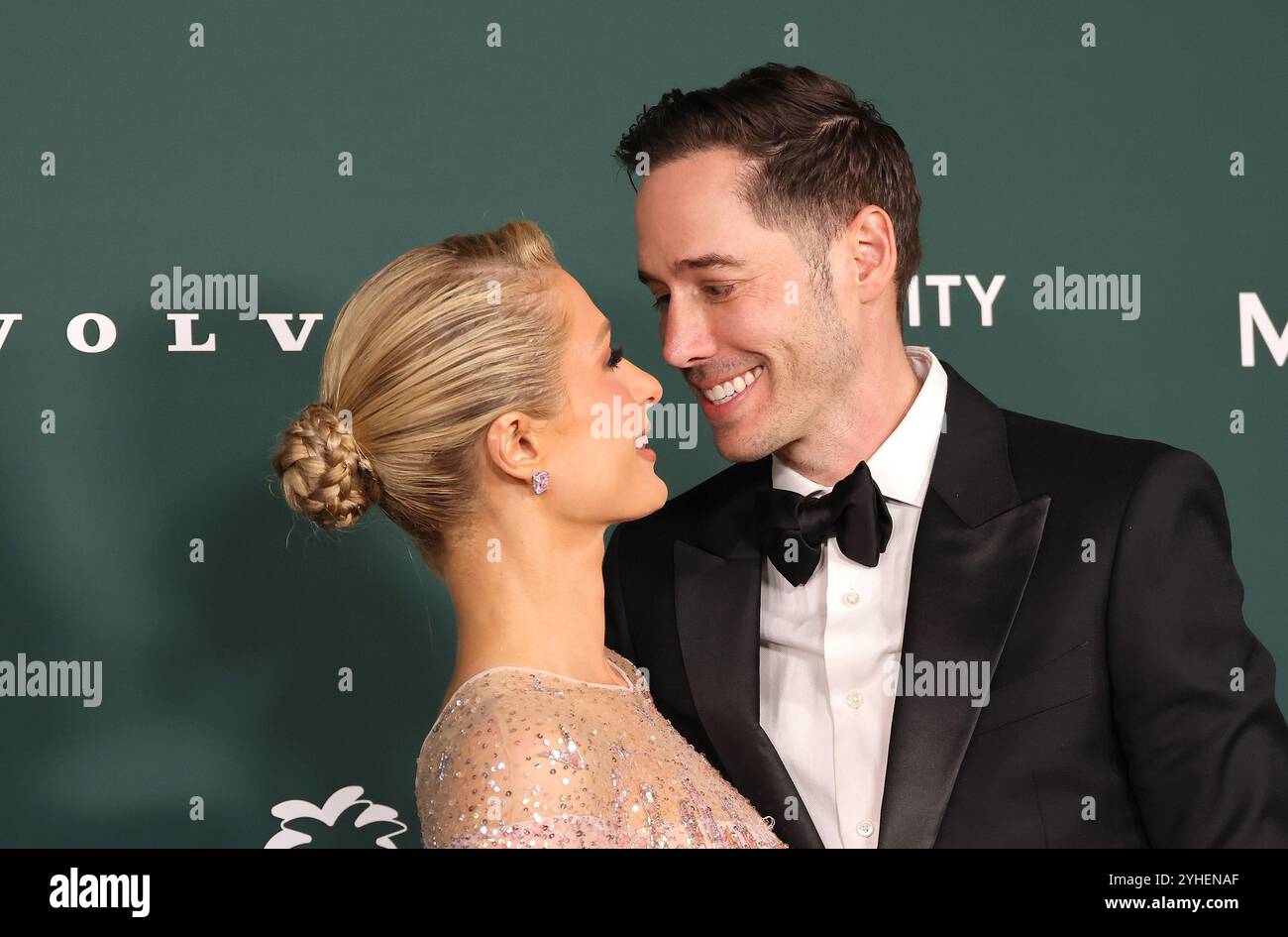 Los Angeles, USA. 10th Nov, 2024. Paris Hilton and Carter Reum attend ...