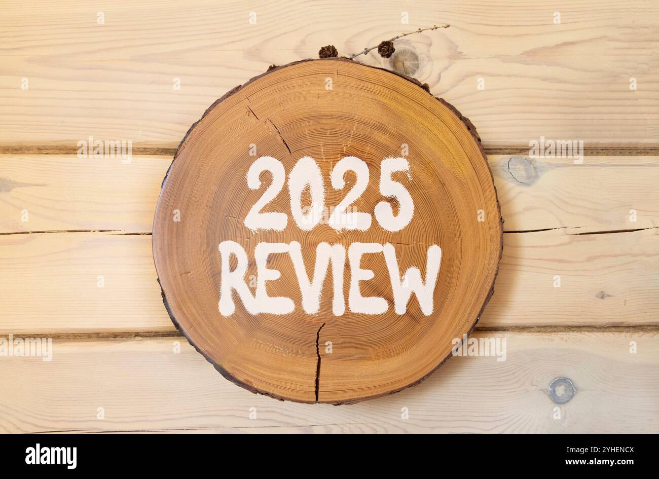 Planning 2025 review new year symbol. Concept words 2025 Review on ...