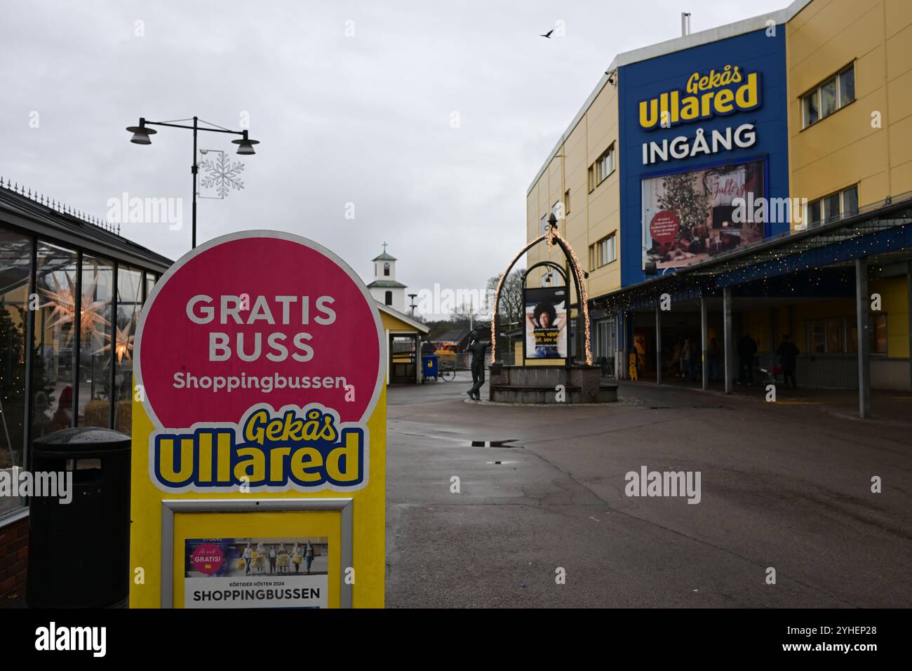 Ullared, Halland, Sweden. November 11 2024. Gekås department store ...