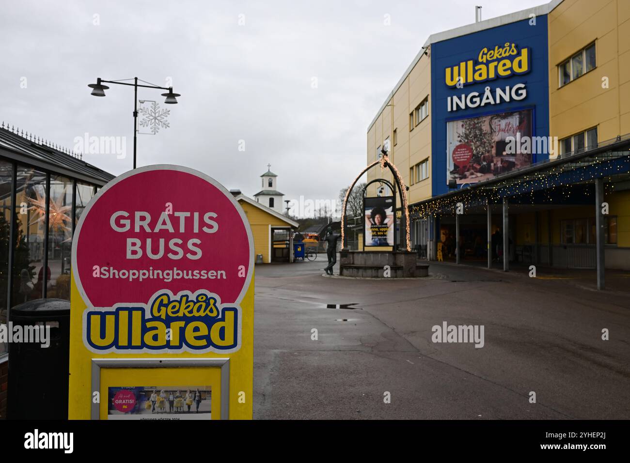 Ullared, Halland, Sweden. November 11 2024. Gekås department store ...