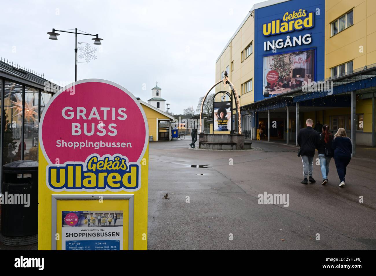 Ullared, Halland, Sweden. November 11 2024. Gekås department store ...