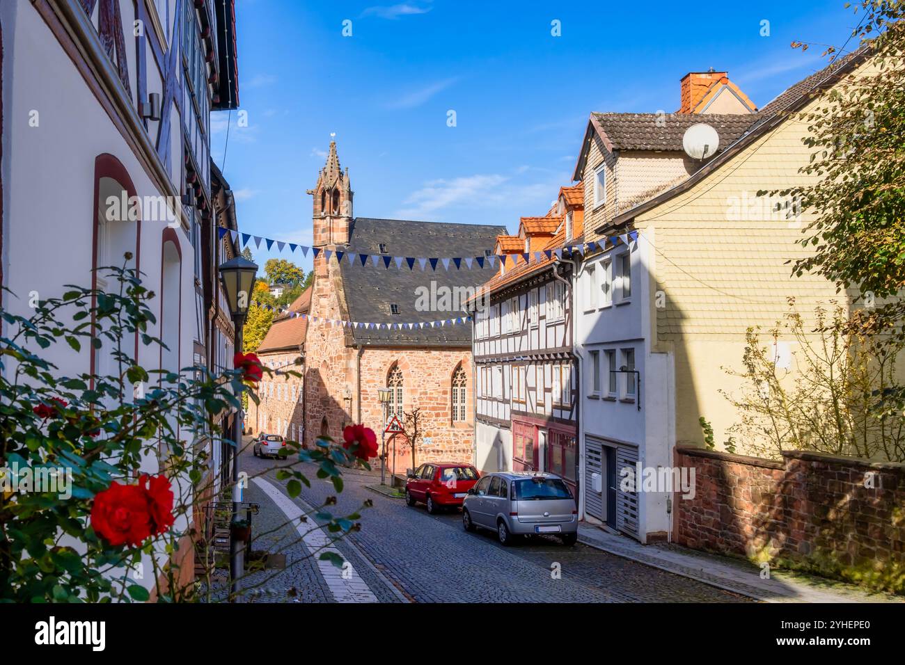 Cityscape of of Schwalmstadt Treysa, Hesse, Germany Stock Photo - Alamy