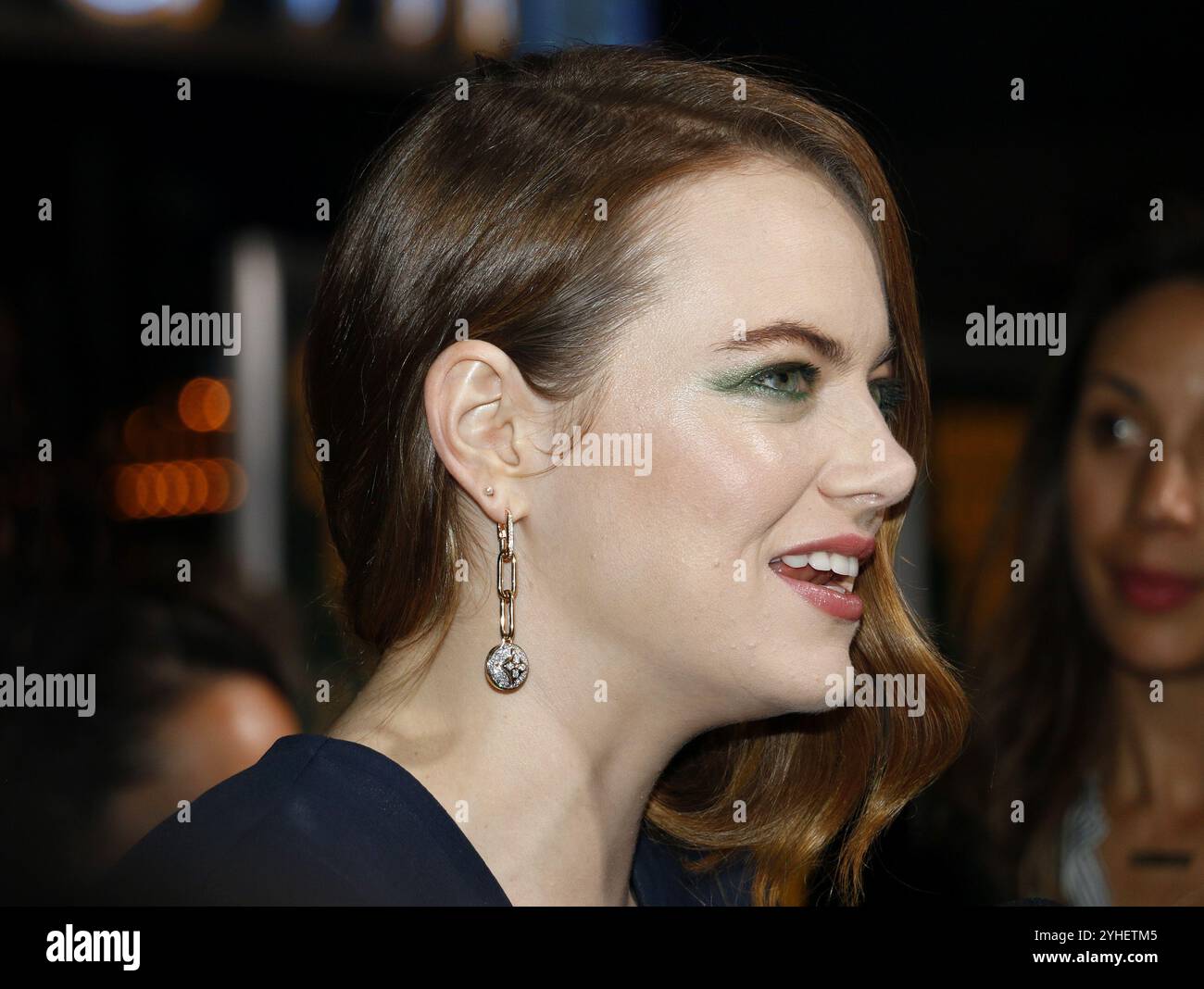 Emma Stone at the Los Angeles premiere of 'Zombieland Double Tap' held ...
