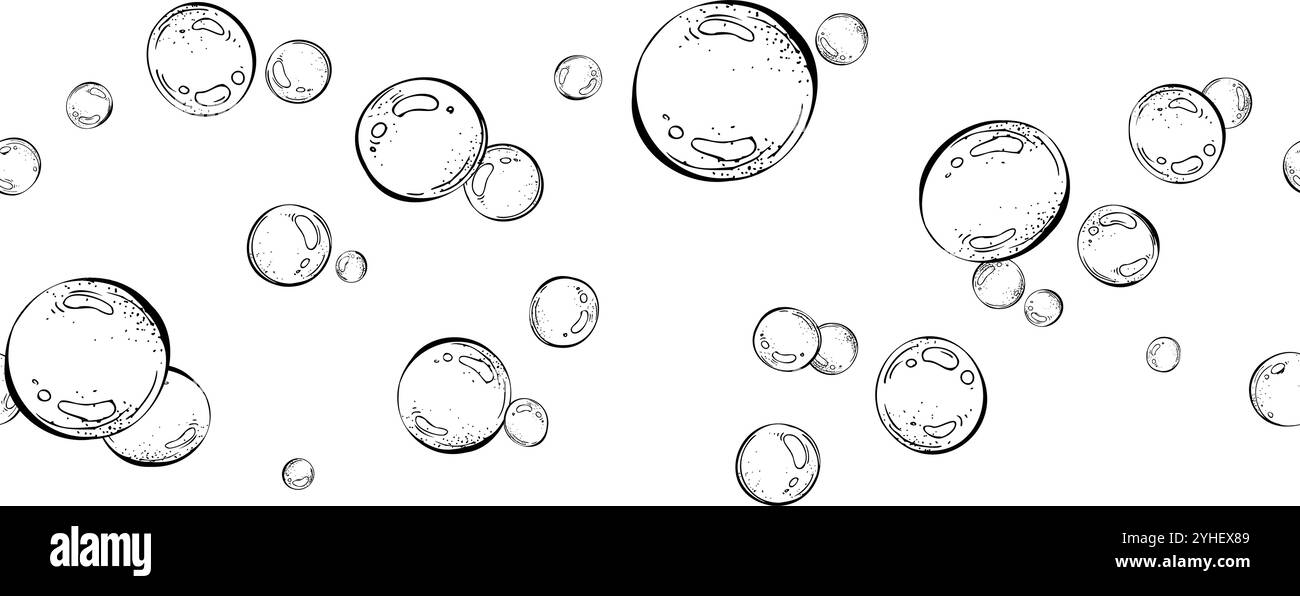Soap Bubbles Drawing Easy