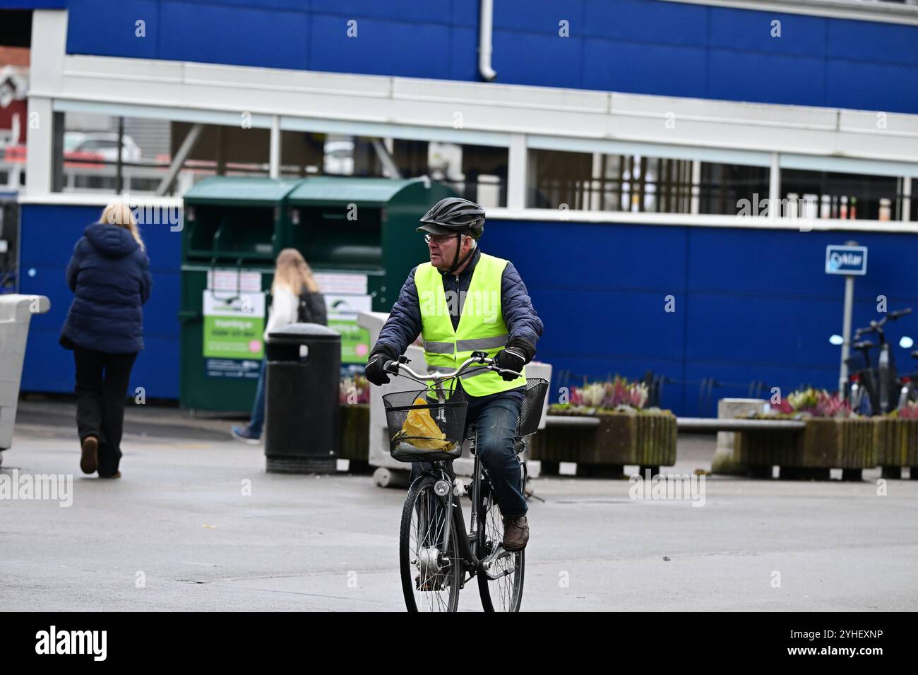 Ullared, Halland, Sweden. November 11 2024. Customers outside of Gekås ...