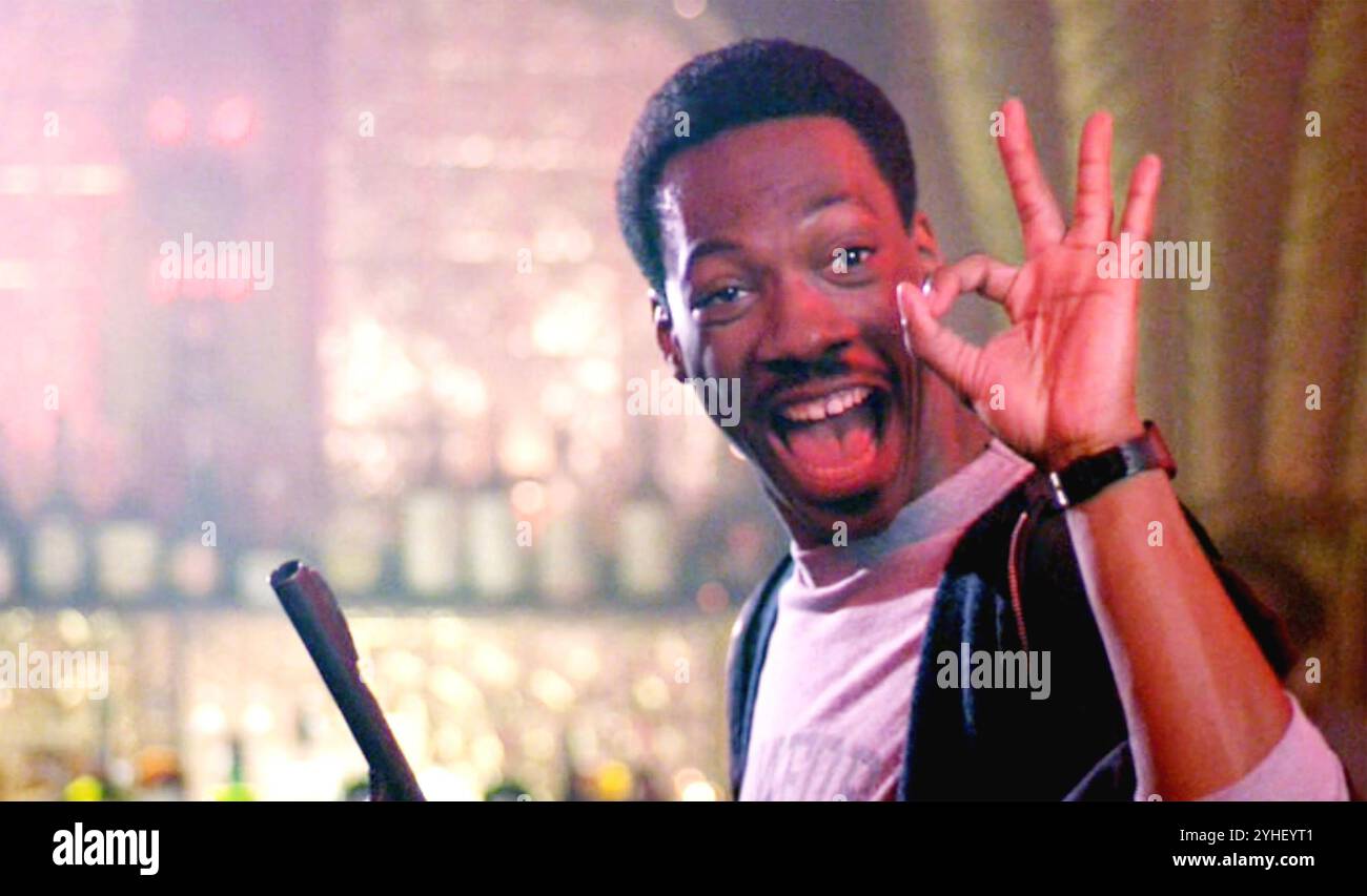 BEVERLY HILLS COP 1984 Paramount Pictures film with Eddie Murphy as ...