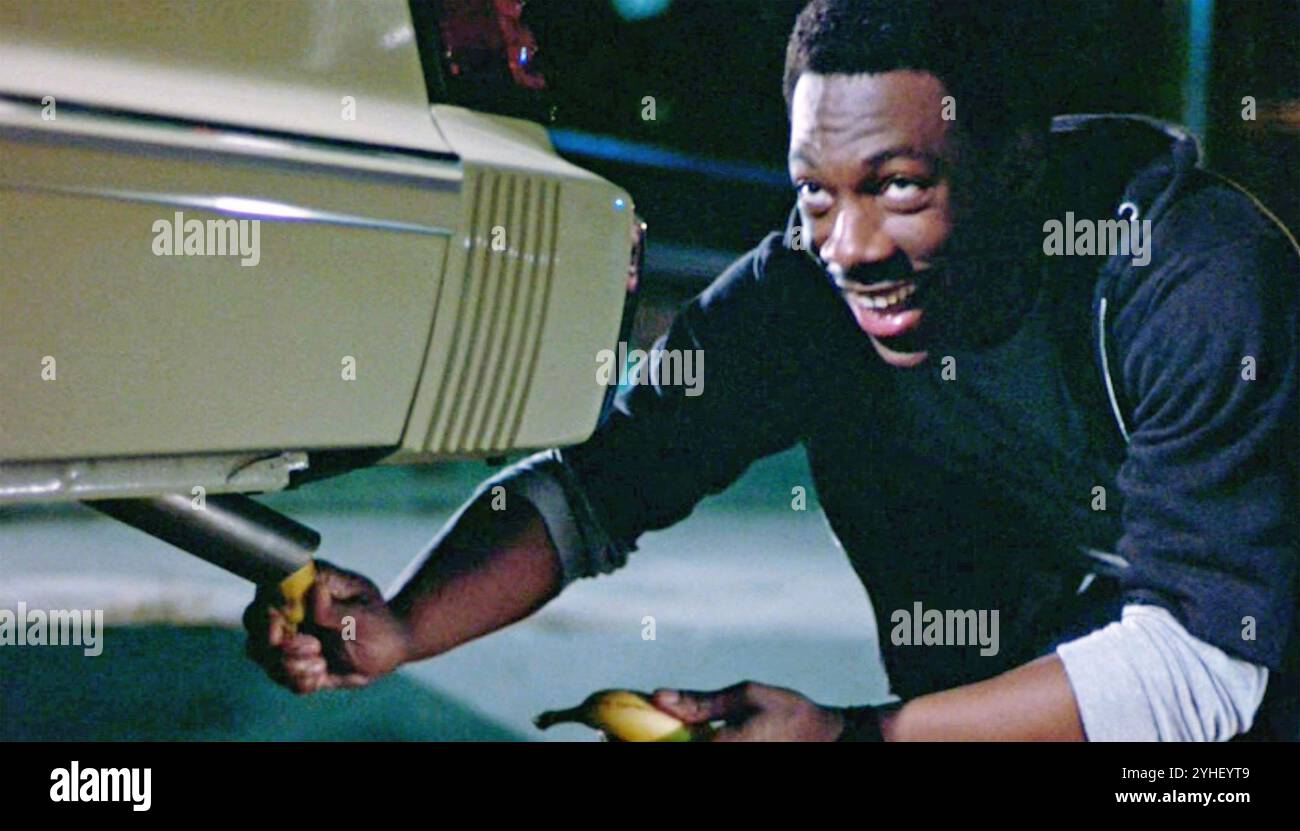 BEVERLY HILLS COP 1984 Paramount Pictures film with Eddie Murphy as ...