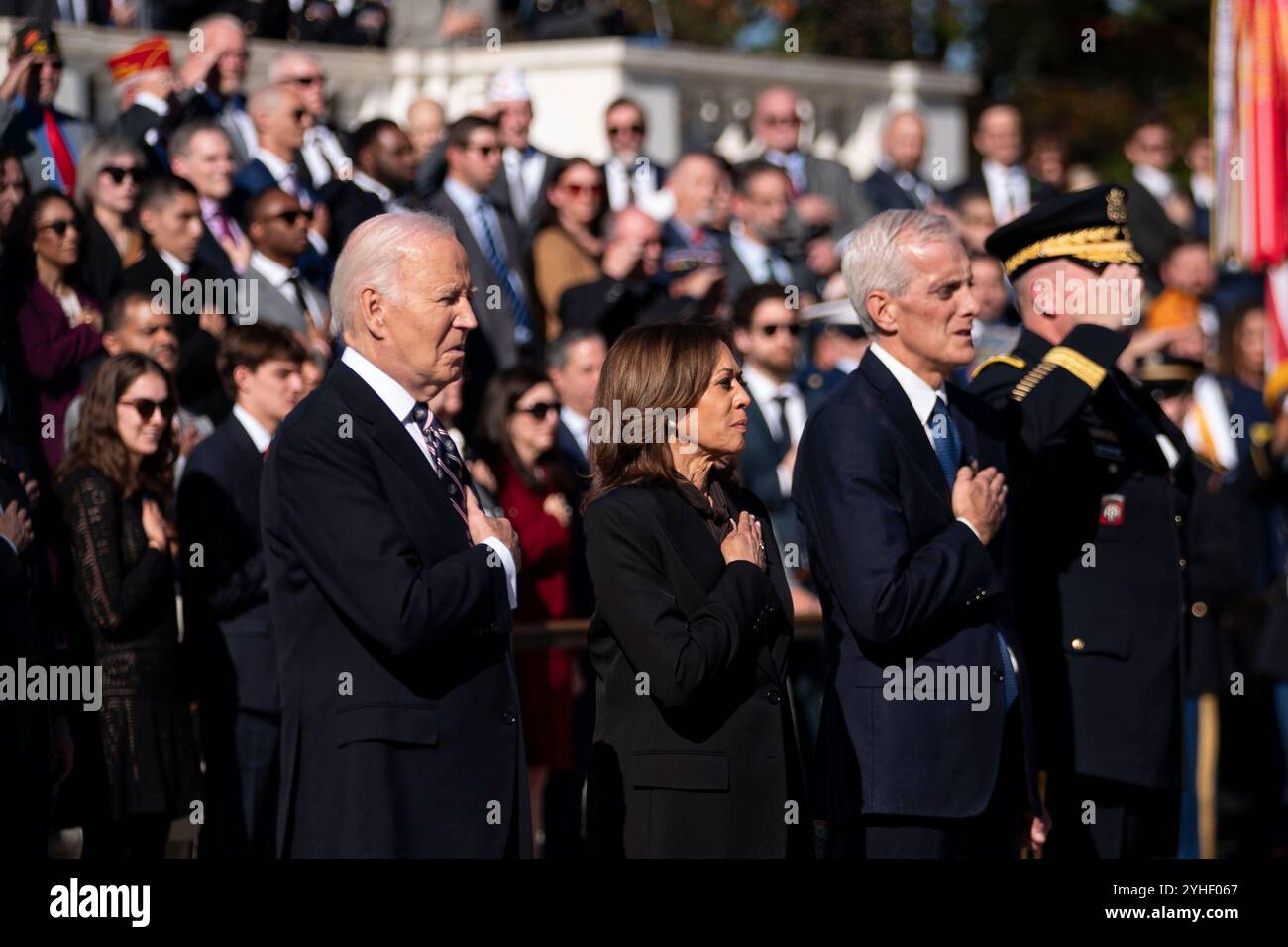 Arlington, Virginia, USA. 11th Nov, 2024. From left to right: United ...