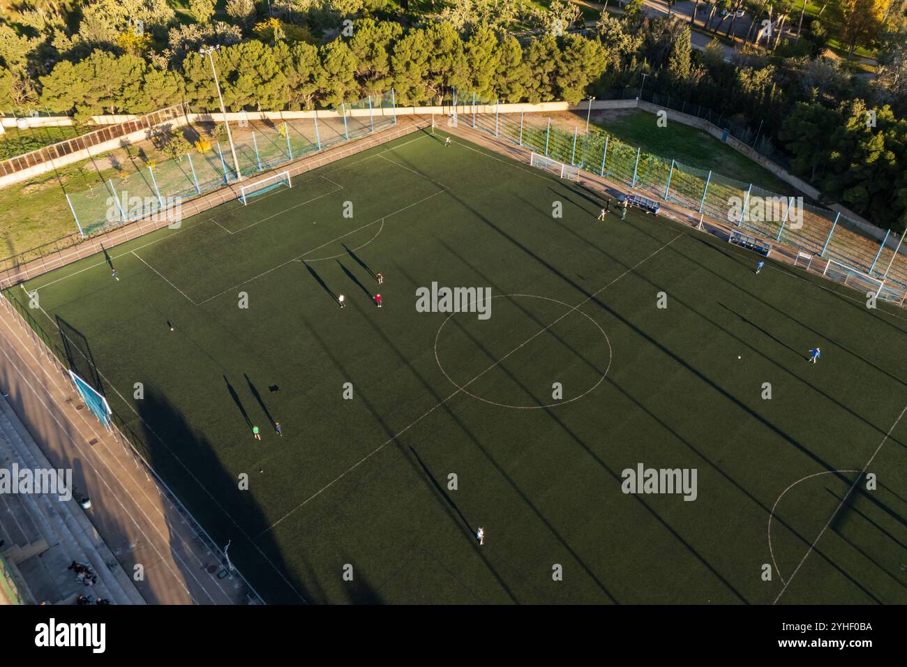 Soccer amateur aerial hi-res stock photography and images - Alamy