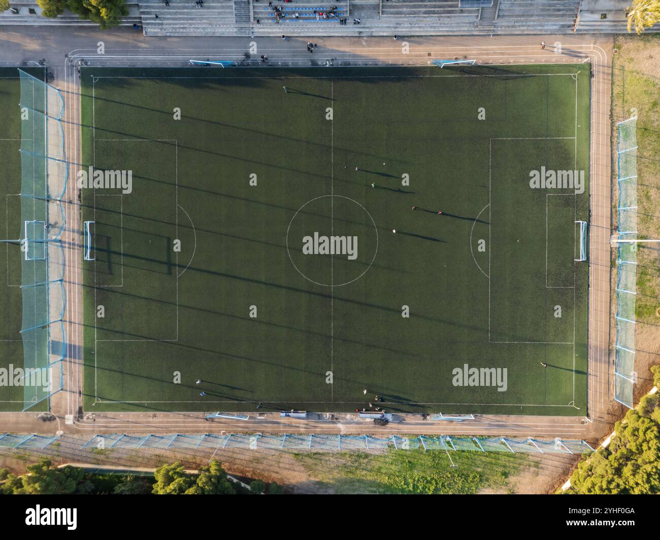Soccer amateur aerial hi-res stock photography and images - Alamy