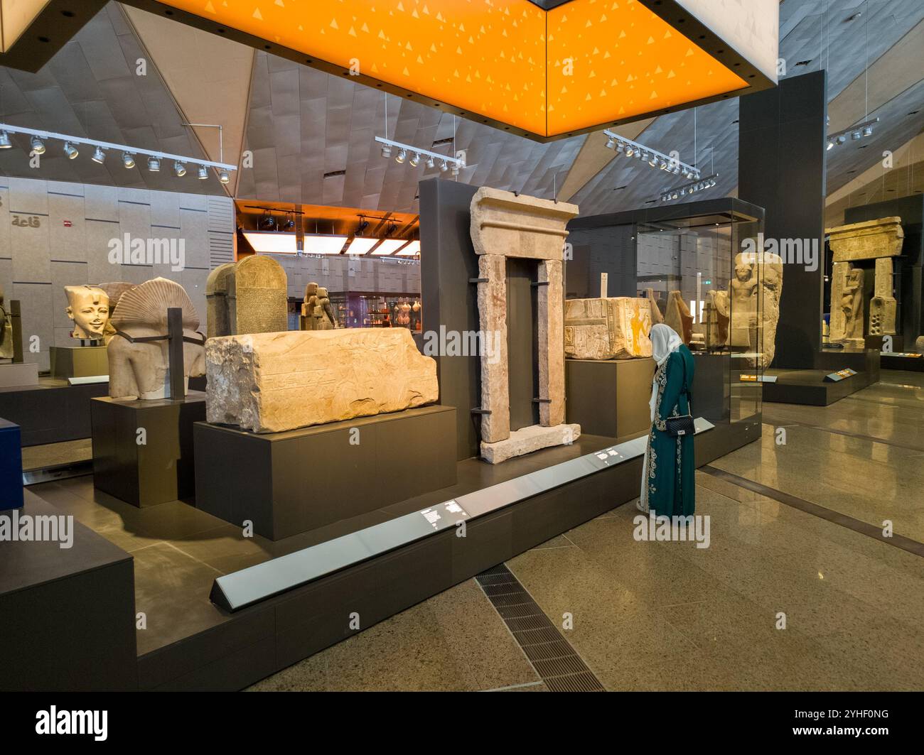 19.10.24 Giza, Egypt: Largest Archaeological Exhibition in GEM Grand ...