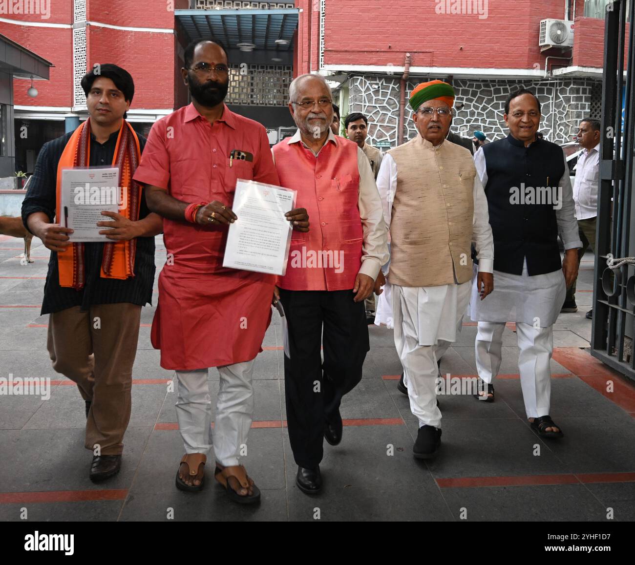 New Delhi, India. 11th Nov, 2024. NEW DELHI, INDIA - NOVEMBER 11: BJP ...