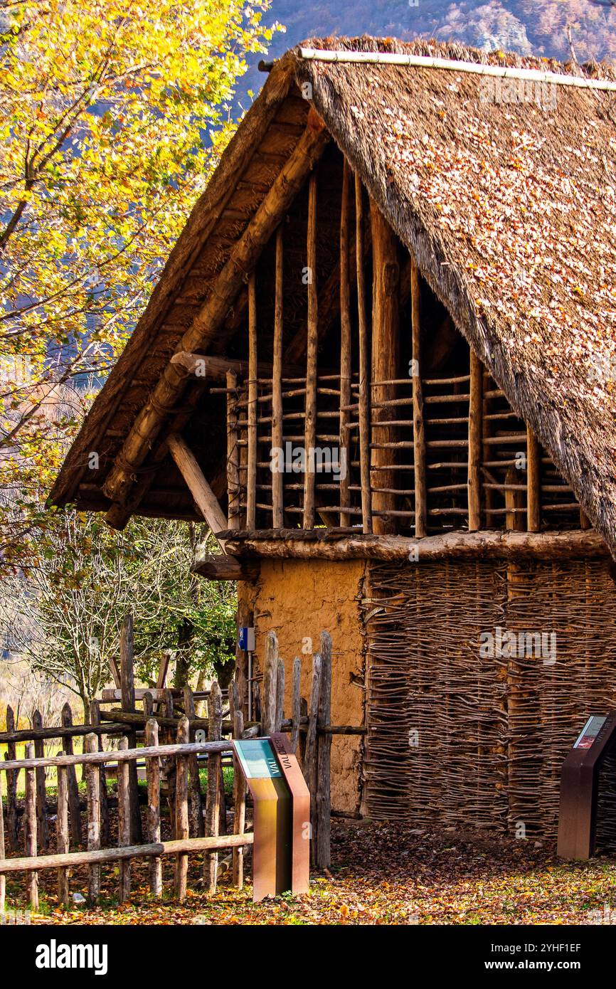 Italy Piedmont Valle Gesso Alpi Marittime Valdieri archeological area ...