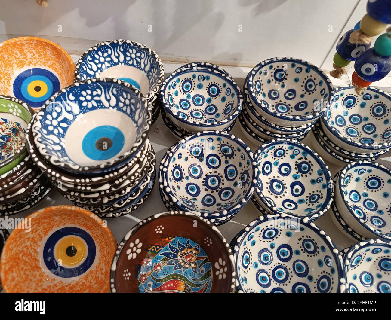 souvenirs, tourism, colorful souvenir shops, touristic cities Stock ...