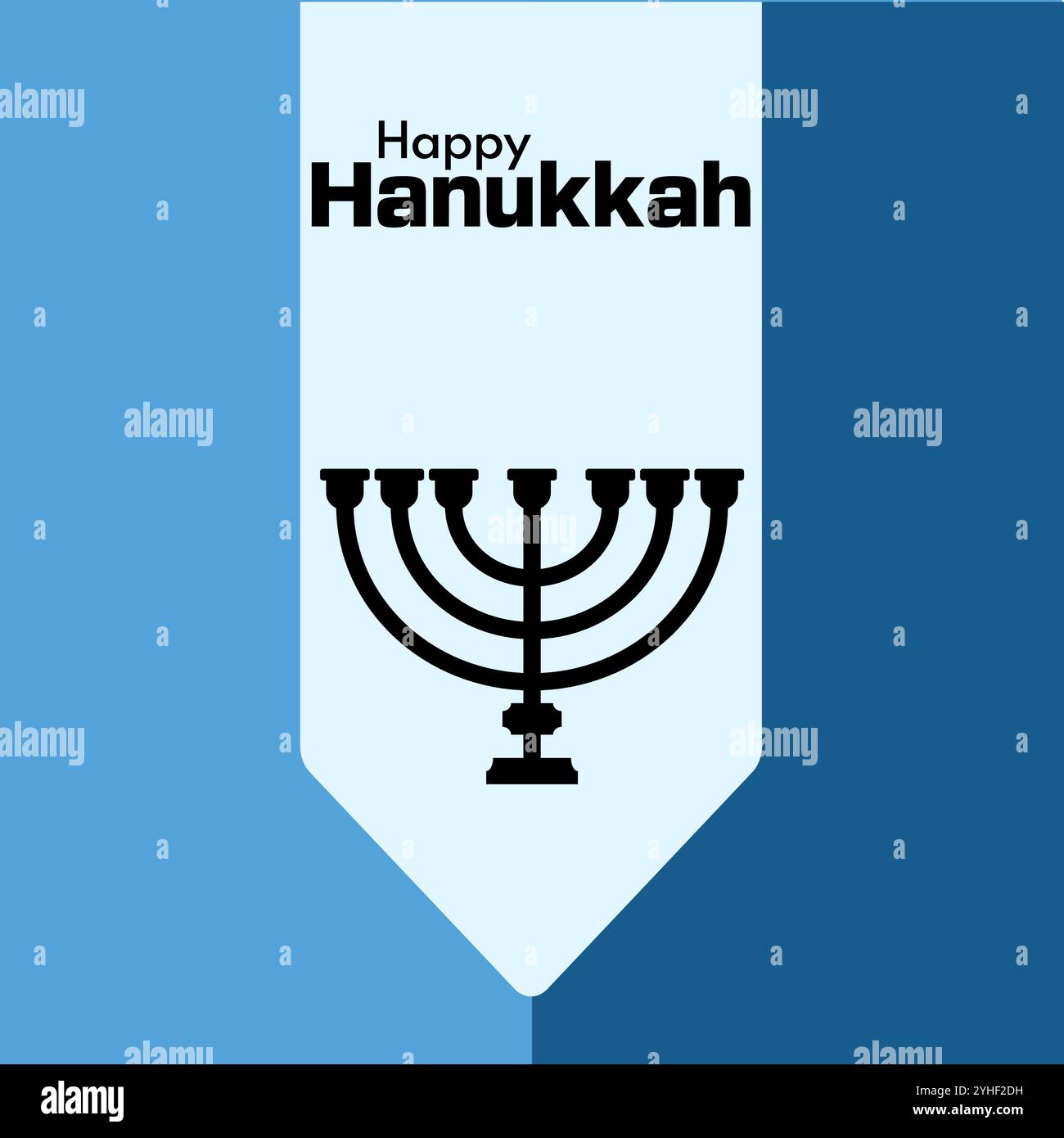 Happy Hanukkah - banner, background, poster Stock Vector Image & Art ...
