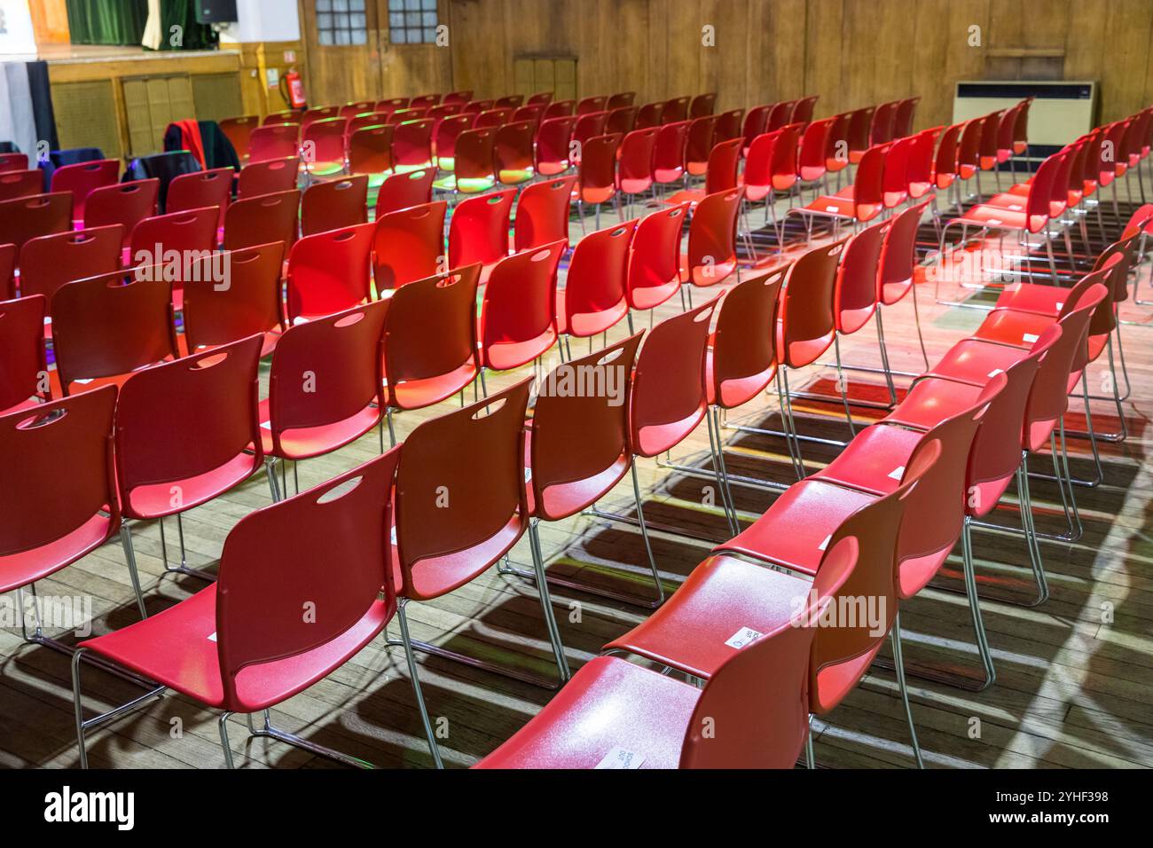 Empty chairs in conference hi-res stock photography and images - Alamy
