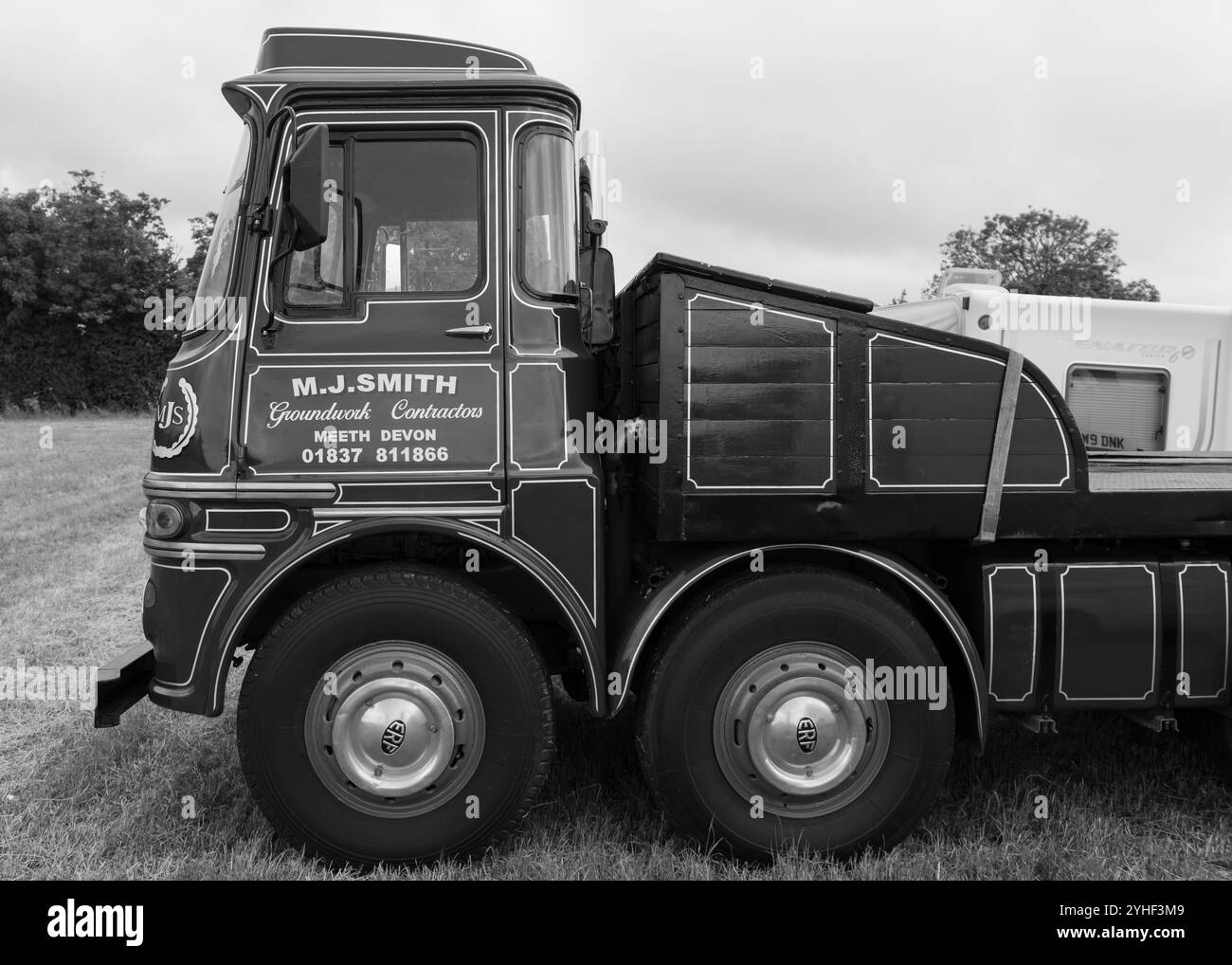 Low Ham.Somerset.United Kingdom.July 20th 2024.AN ERF LV from 1971 is ...