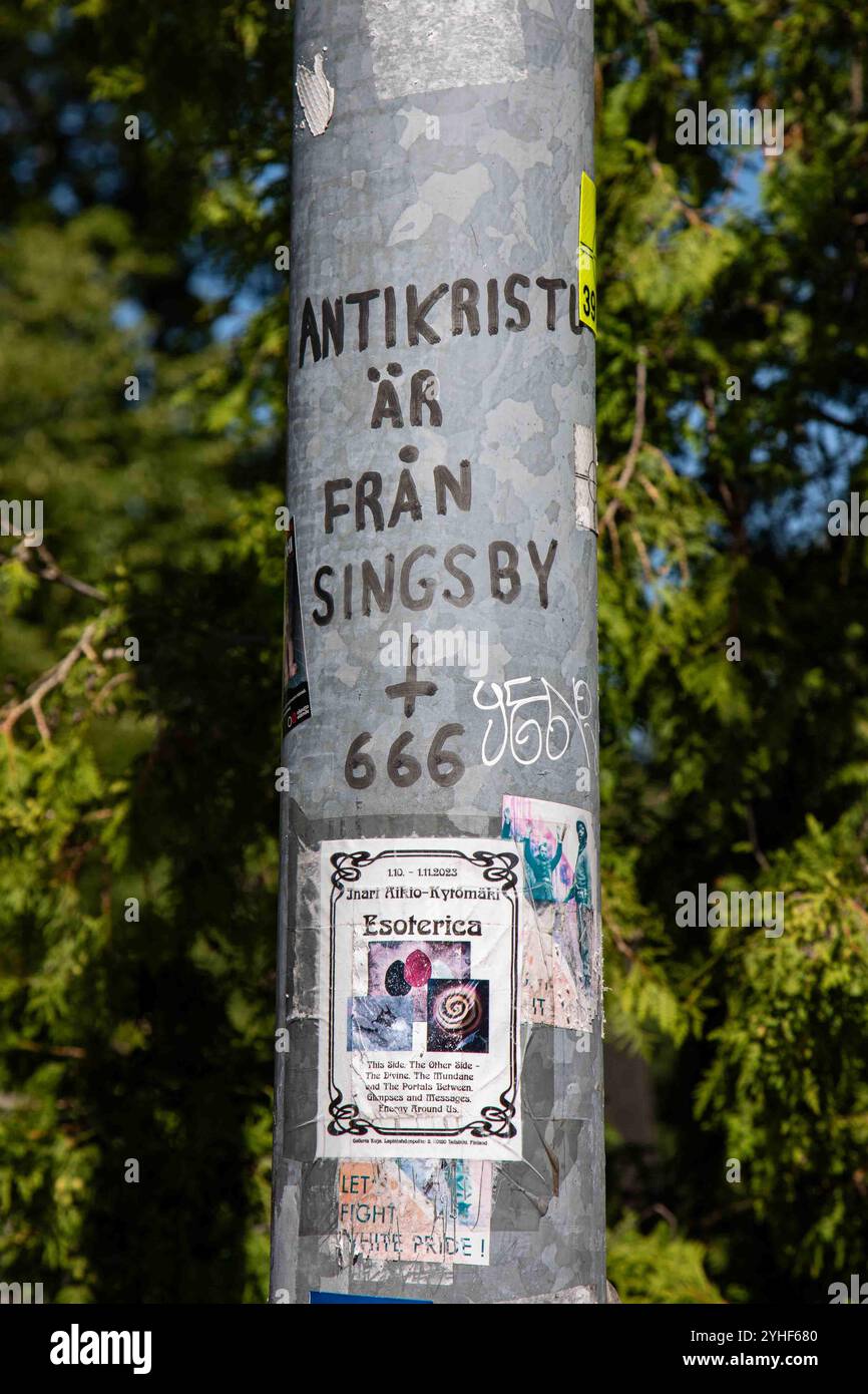 Antikristus ar fran singsby 666 hi-res stock photography and images - Alamy