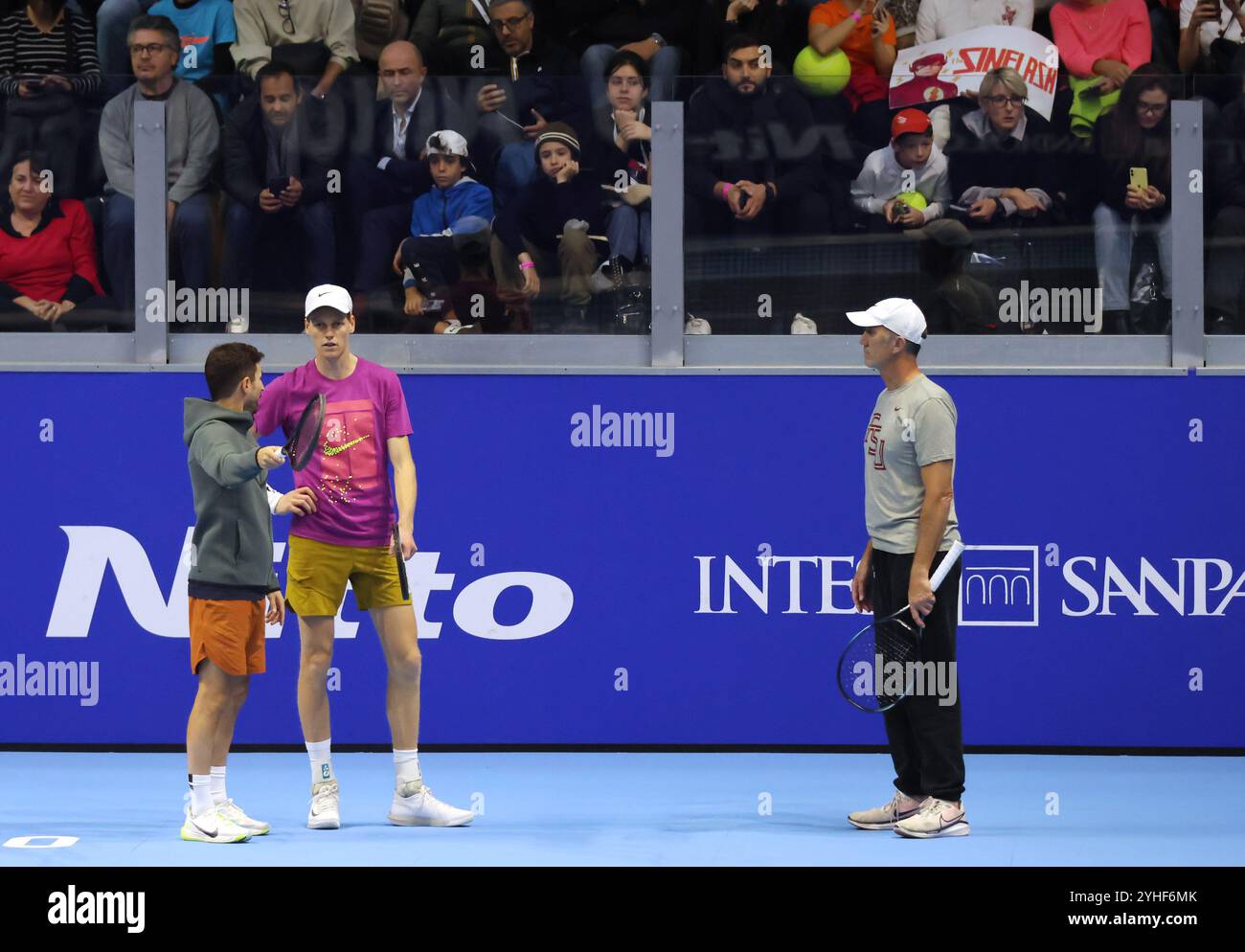 Turin - Tennis, Nitto ATP Finals, Jannik Sinner, Simone Vagnozzi, Turin ...