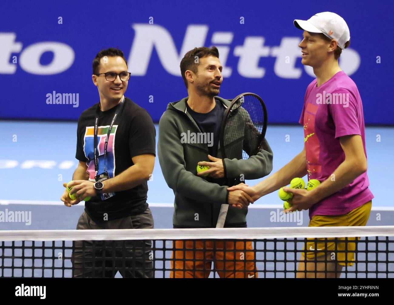 Turin - Tennis, Nitto ATP Finals, Jannik Sinner, his brother Mark ...