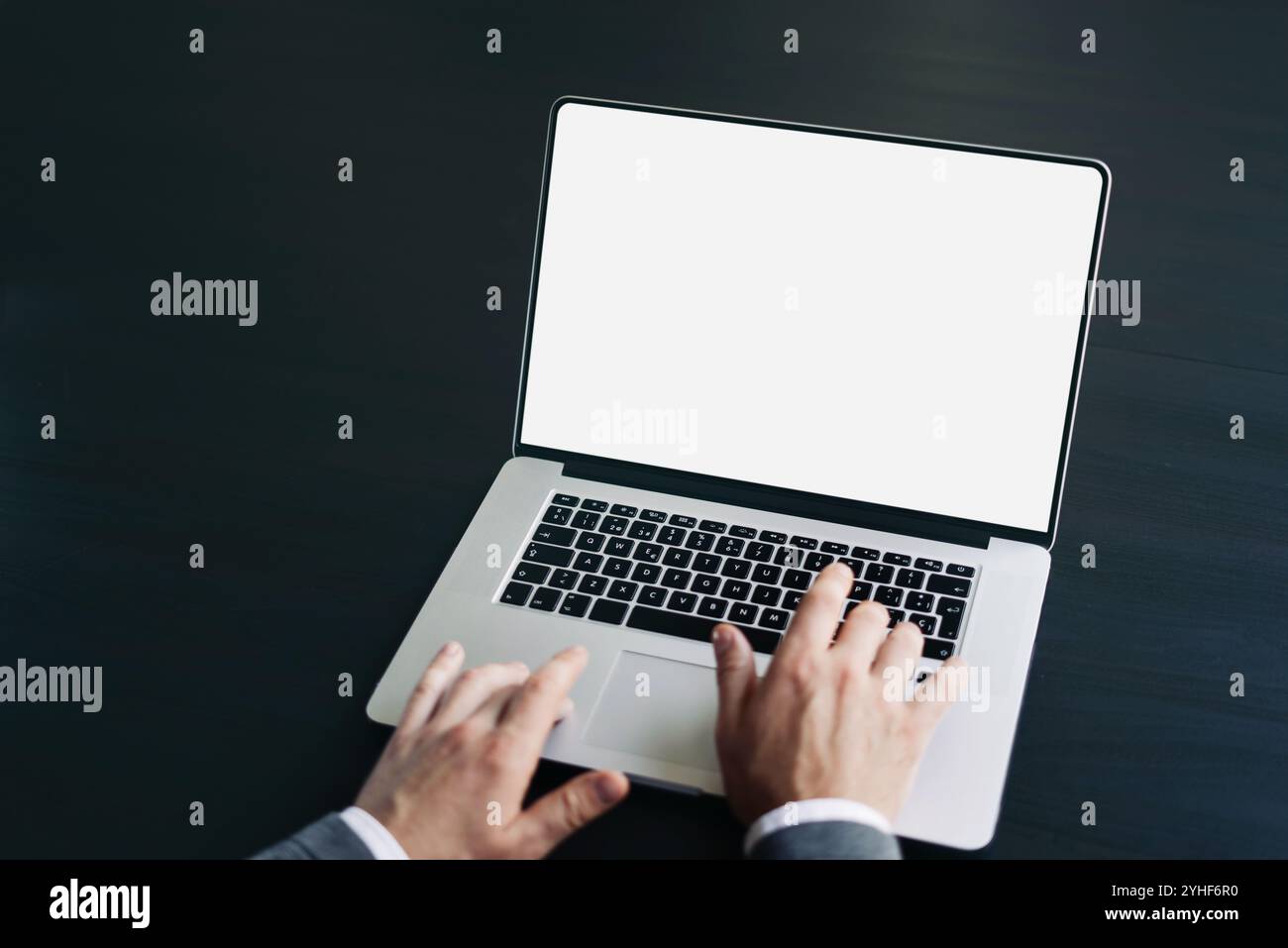 Mockup laptop computer using hi-res stock photography and images - Alamy