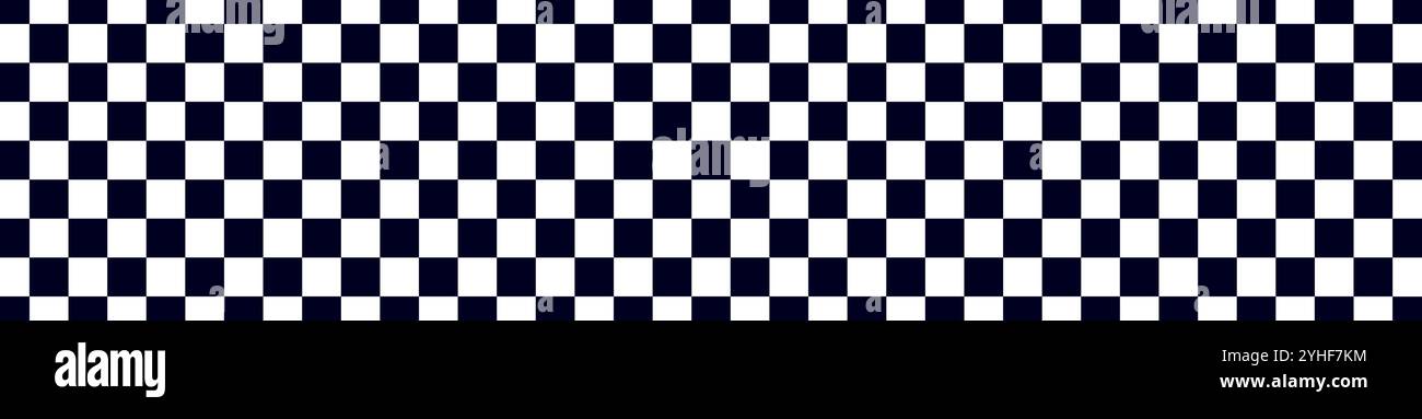 Black and white checkerboard pattern background. Classic checkered race ...