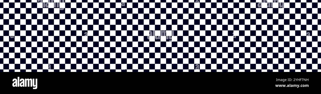 Black and white checkerboard pattern background. Classic checkered race ...