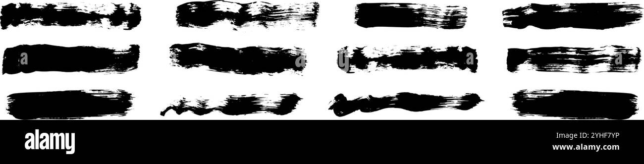 Ink splatter with brush strokes and paint scribbles. Dynamic splash ...